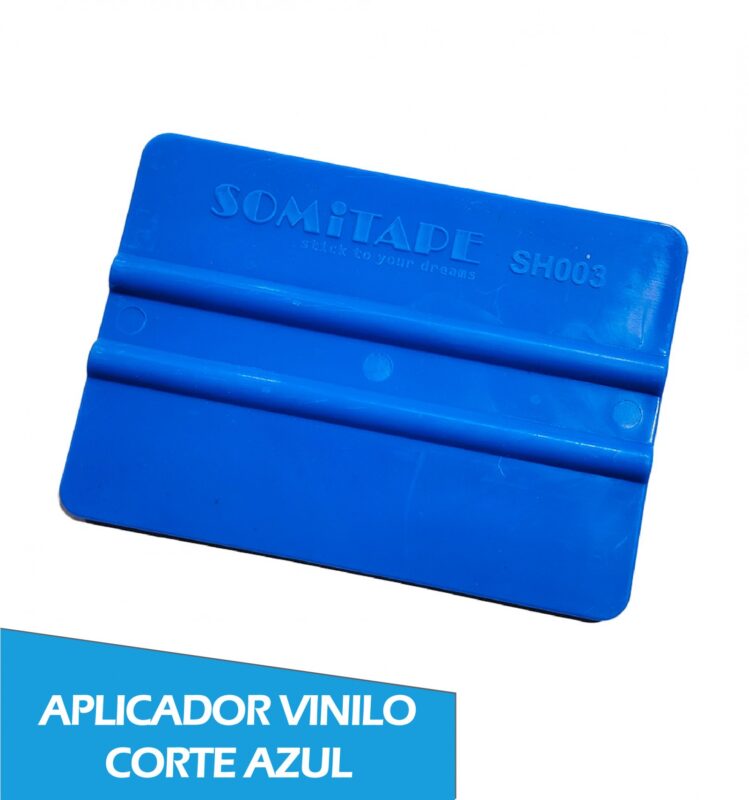 APLICADOR VINILO CORTE – AZUL (SUP. LISAS) – Papel y Más