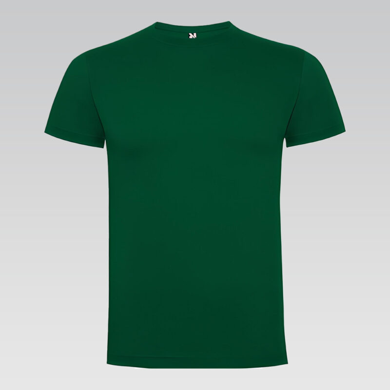 Polera Verde Botella 100% Algodón – 165gr/m2 – Papel y Más