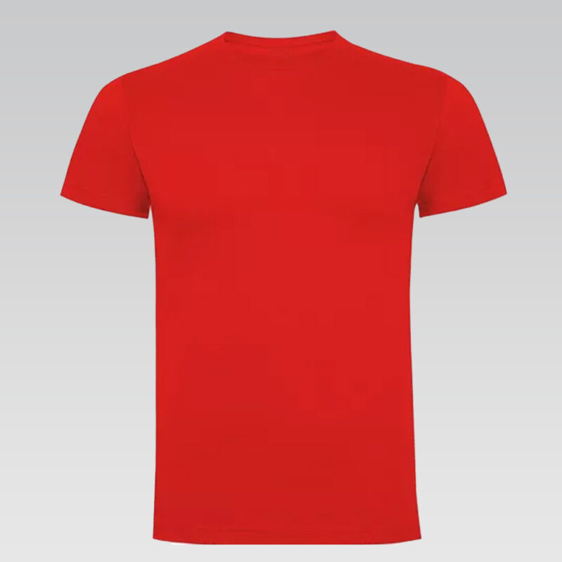 Polera Rojo 100% Algodón – 165gr/m2 – Papel y Más